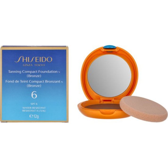 Shiseido Tanning Compact Foundation SPF6 Bronze - 12 gr – Outlet ...